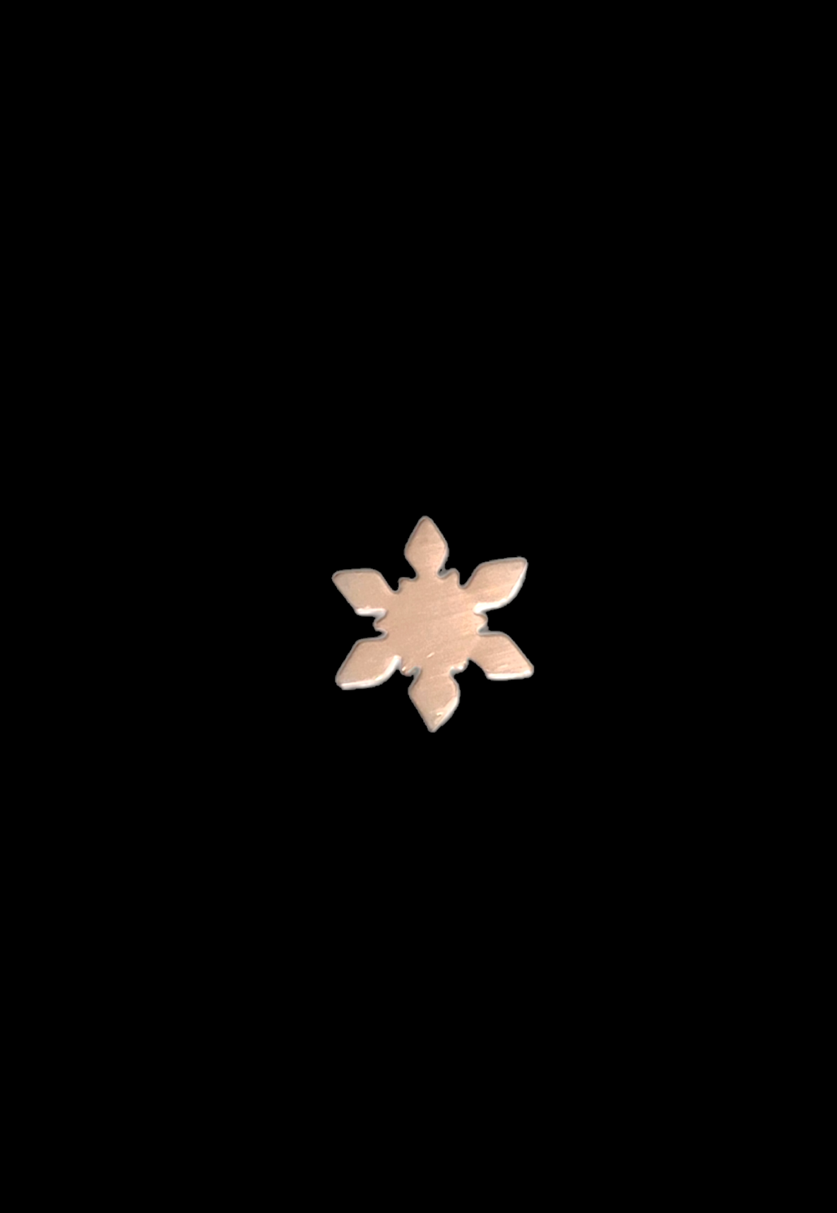 F6198 Snowflake Metal Blank – Twisted Turtle Studio