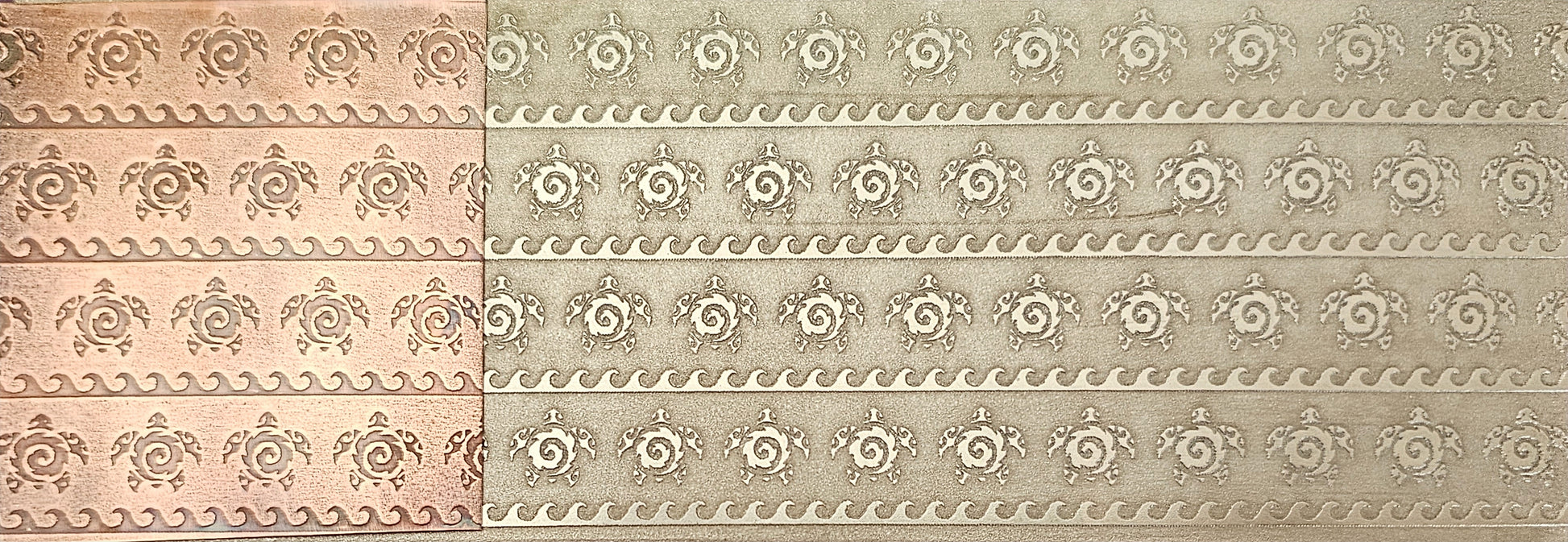 RMP0426 Turtle Border Rolling Mill Plate – Twisted Turtle Studio